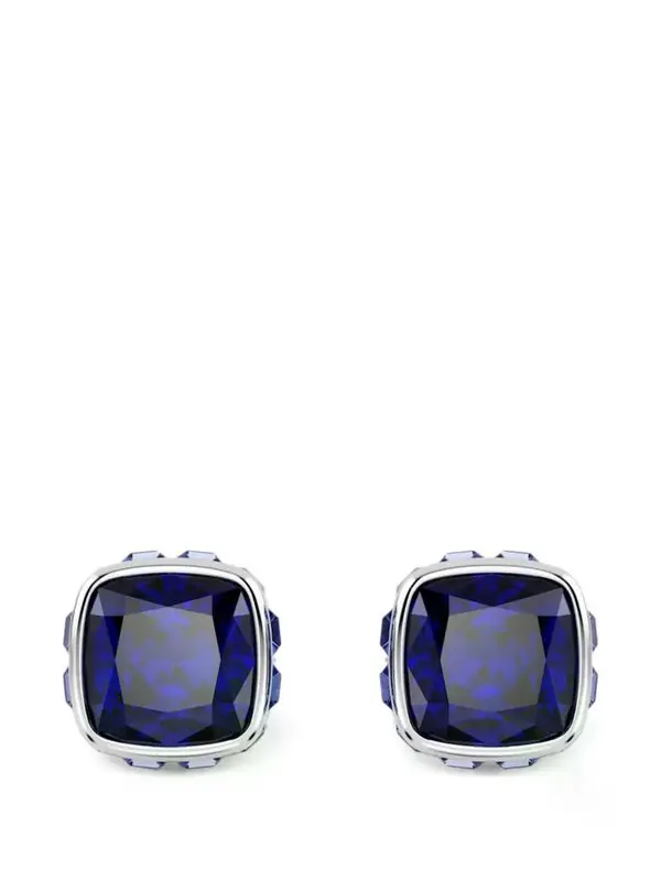 SWAROVSKI Birthstone Stud Earrings - Silver