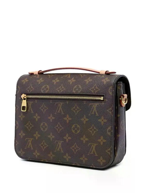 LOUIS VUITTON 2020 Monogram Pochette Metis Satchel
