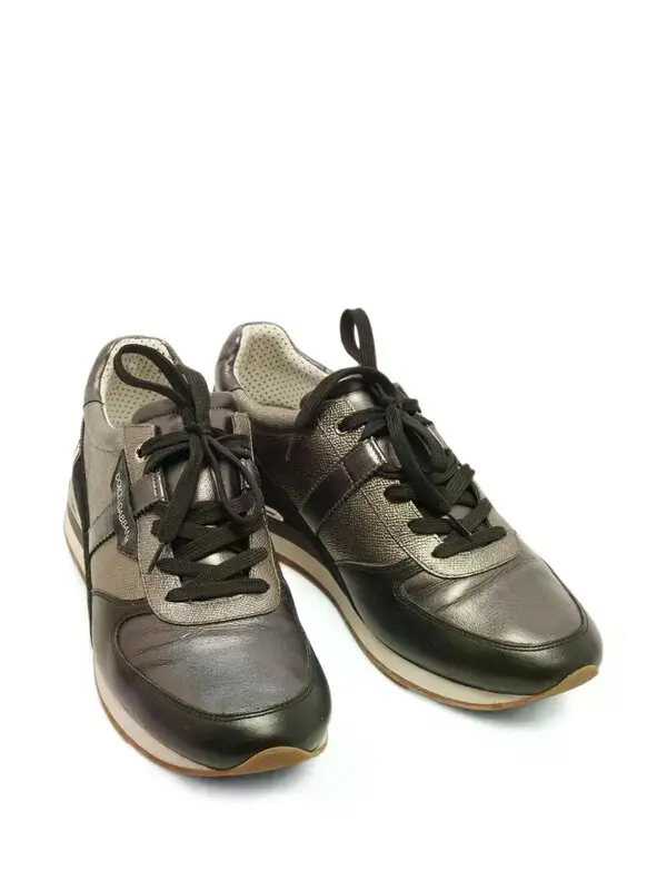 Dolce & Gabbana Leather Lace-up Sneakers