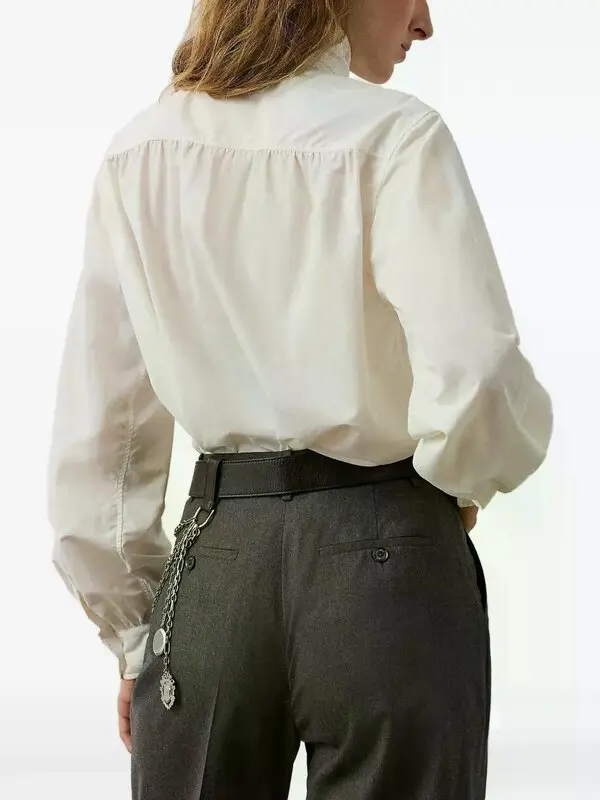 Polo Ralph Lauren Pussy-bow Button-down Blouse