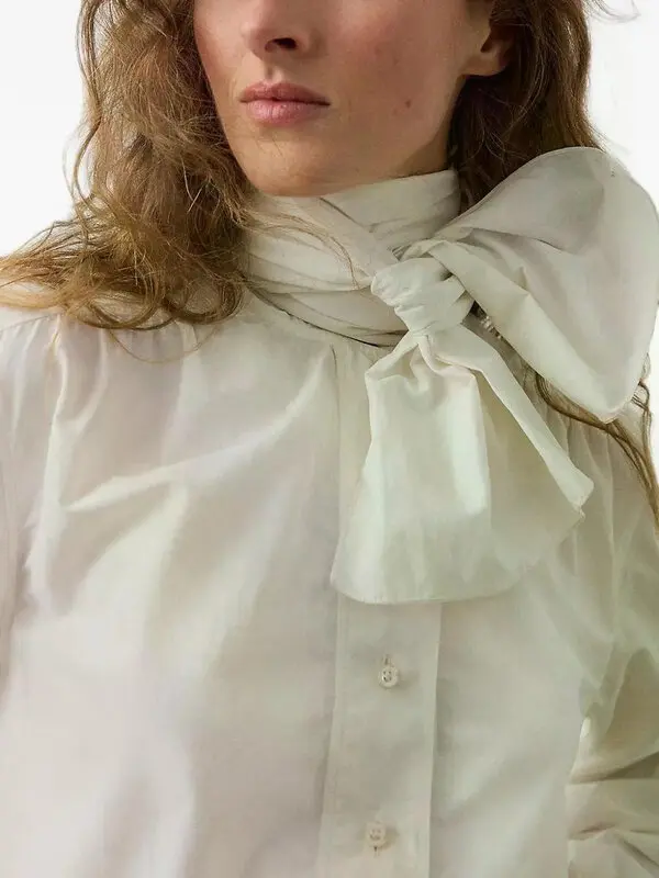 Polo Ralph Lauren Pussy-bow Button-down Blouse