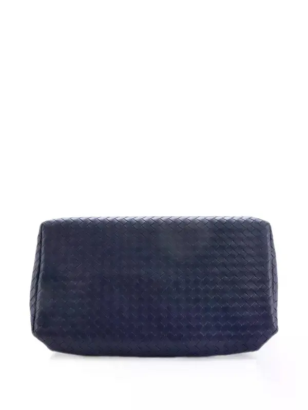 Bottega Veneta Roma Bag Intrecciato Nappa Medium Tote Bag - Blue
