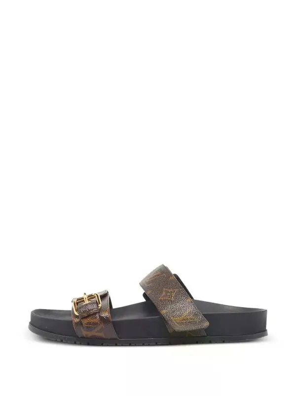 LOUIS VUITTON Monogram Canvas Slides