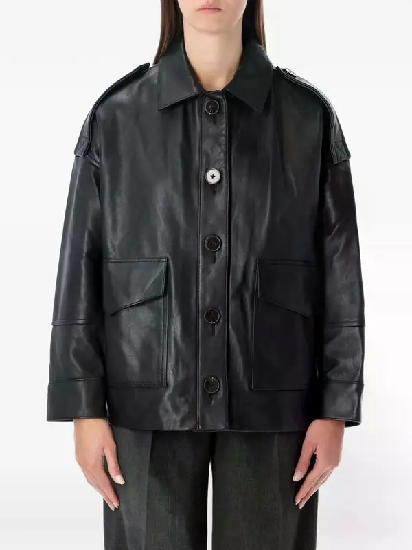 SESSUN Harriboyd Button-up Jacket - Black