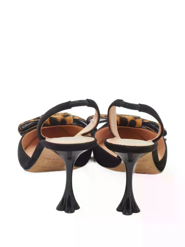 LOUIS VUITTON Blossom Calf-hair Pumps