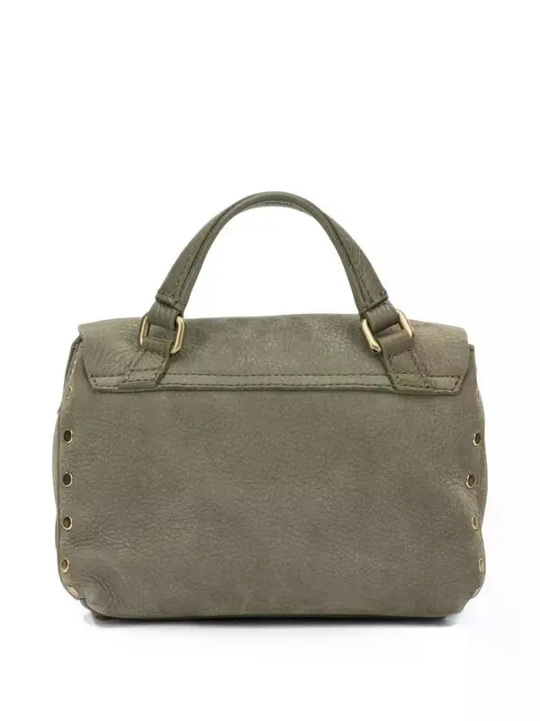 ZANELLATO Baby Postina® Jones Stud-embellished Tote Bag - Green