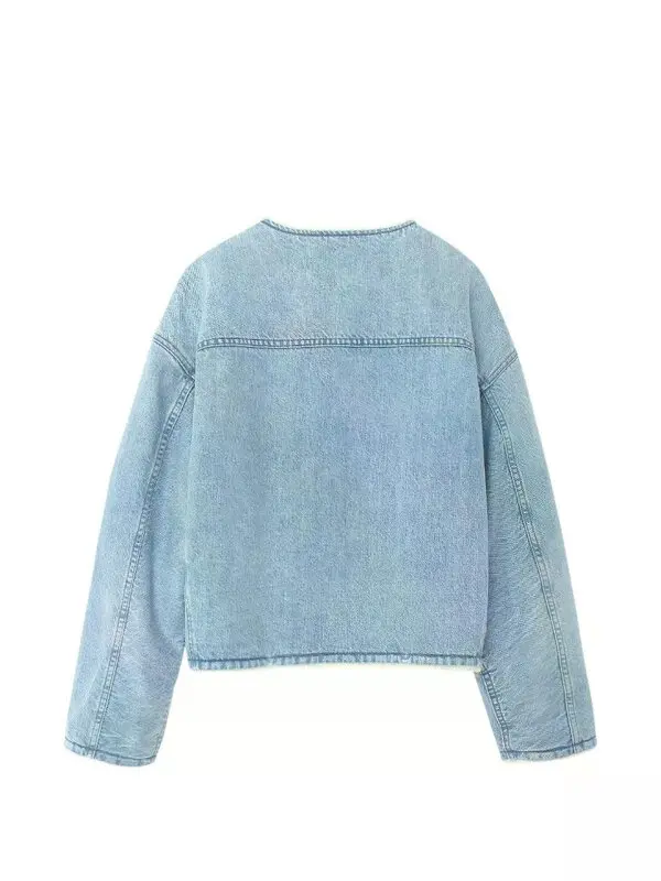 Xirena Lucien Sherpa-lined Denim Jacket - Blue