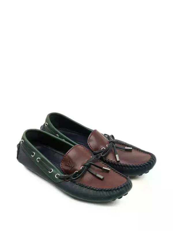 LOUIS VUITTON Arizona Leather Loafers