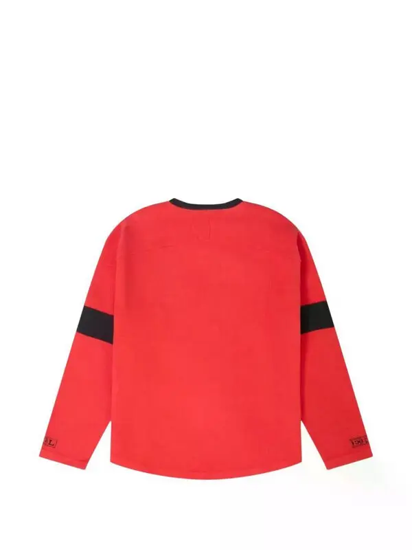 ERL Lace-up Logo-embroidered Sweater