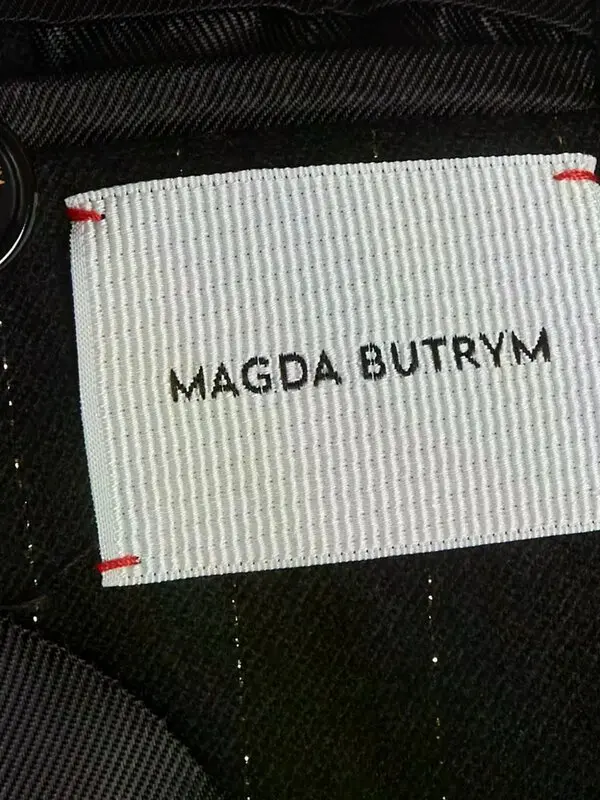 Magda Butrym 2020 Striped Single-breasted Coat