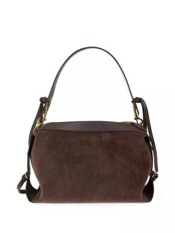 Yuzefi Bento Suede Shoulder Bag
