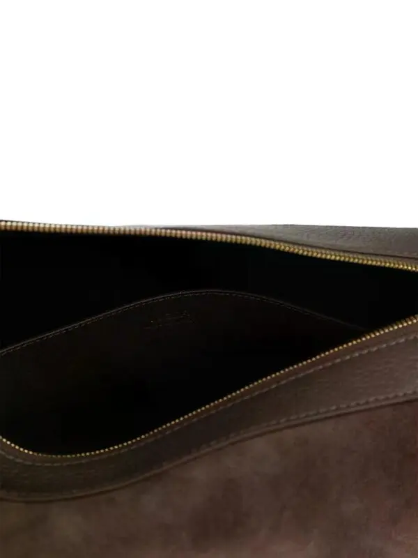 Yuzefi Bento Suede Shoulder Bag