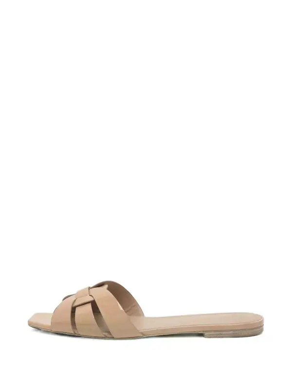 Saint Laurent Tribute Square-toe Sandals