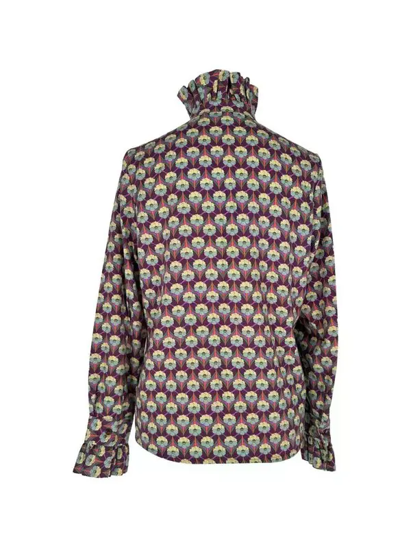 Maria De La Orden Bisou Floral Print Blouse - Purple