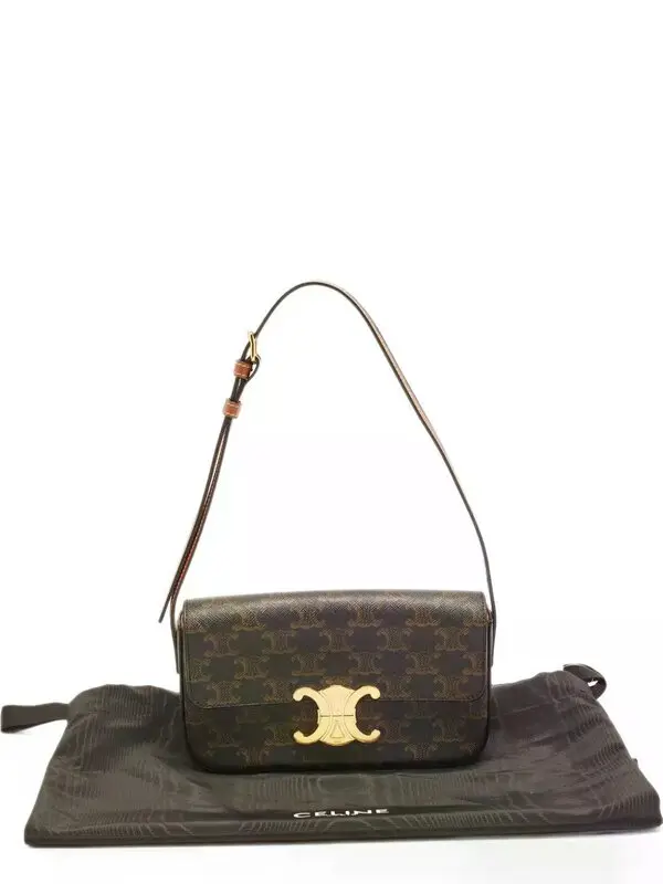 Celine Claude Triomphe Shoulder Bag