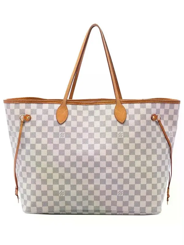 LOUIS VUITTON 2012 Damier Azur Neverfull Gm Tote Bag