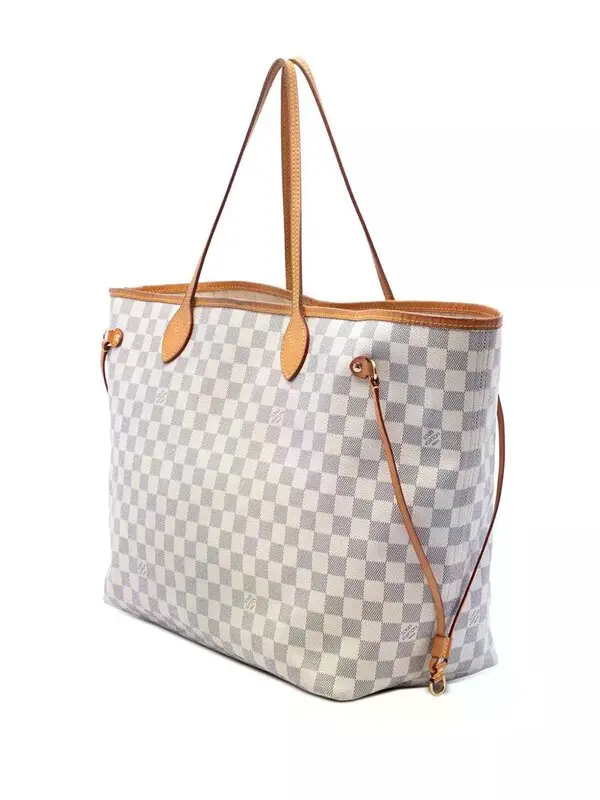 LOUIS VUITTON 2012 Damier Azur Neverfull Gm Tote Bag