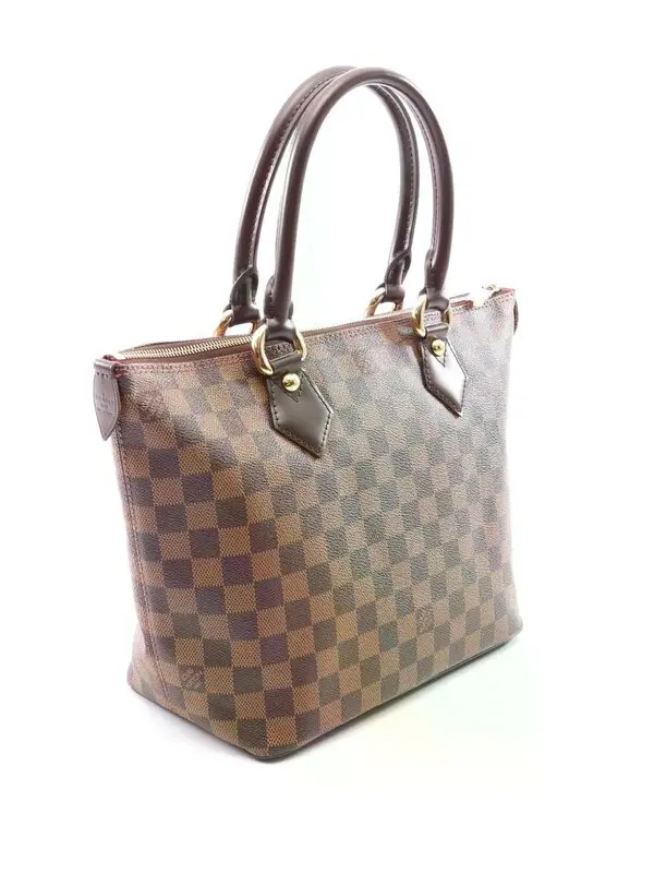 LOUIS VUITTON 2010 Damier Ebene Saleya Pm Handbag