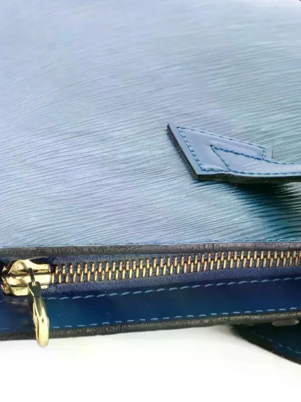 LOUIS VUITTON Saint Jacques Handbag Epi Leather Pm Shoulder Bag - Blue