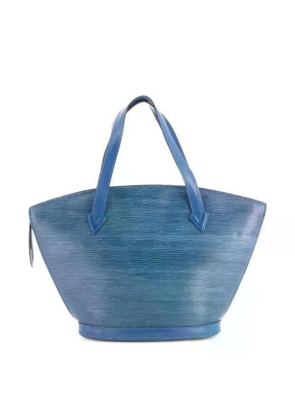 LOUIS VUITTON Saint Jacques Handbag In Epi Leather - Blue