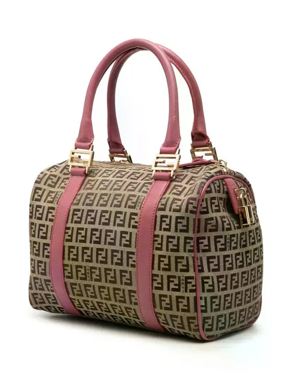 Fendi 2010-2026 Zucchino Canvas Boston Bag