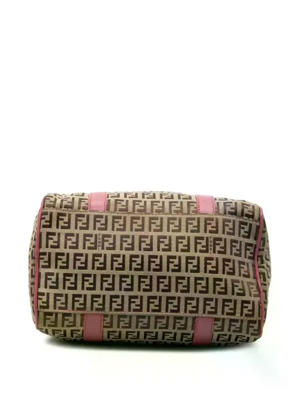 Fendi 2010-2026 Zucchino Canvas Boston Bag