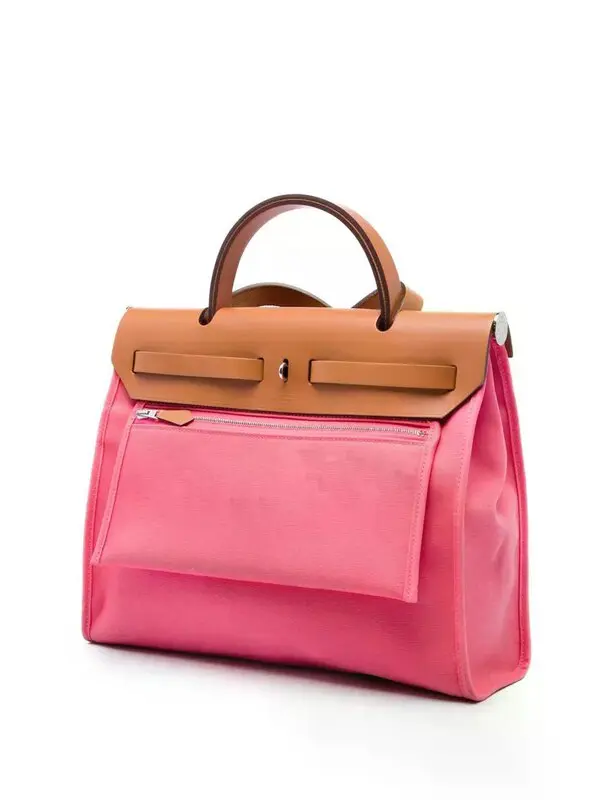 Hermès 2017 Toile Herbag Zip 31 Satchel