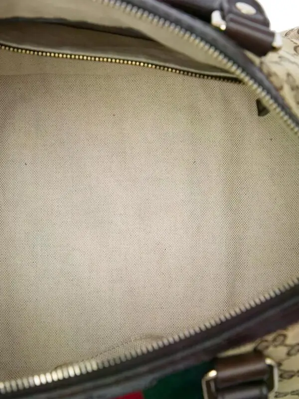 Gucci Gg Canvas Web Joy Boston Bag Satchel
