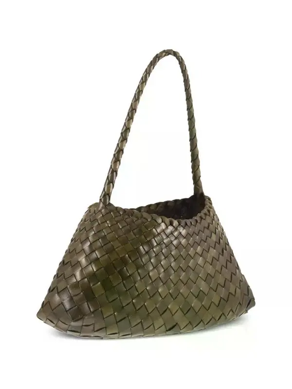 Dragon Rosanna Woven Leather Tote Bag