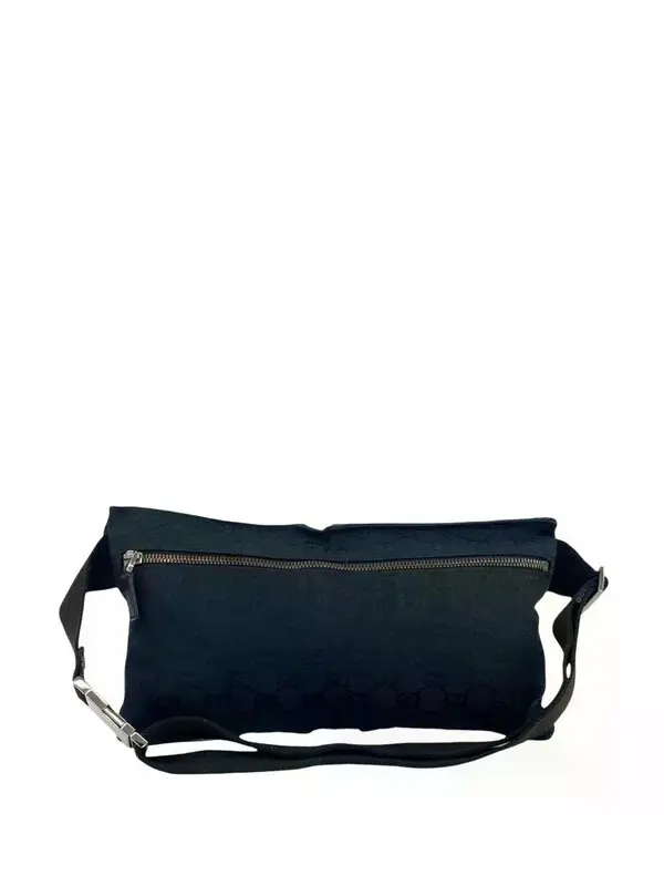 Gucci 2000-2015 Gg Canvas Double Pocket Belt Bag