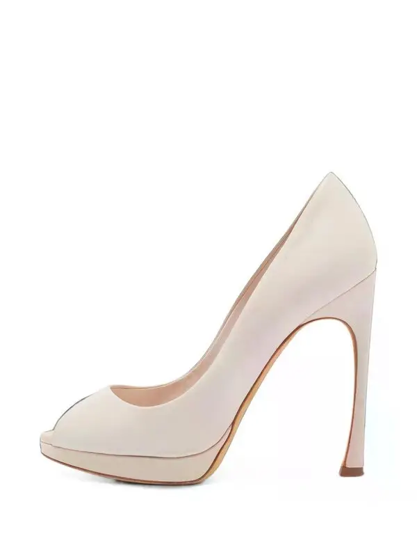Dior Miss Platform Pumps - Neutrals