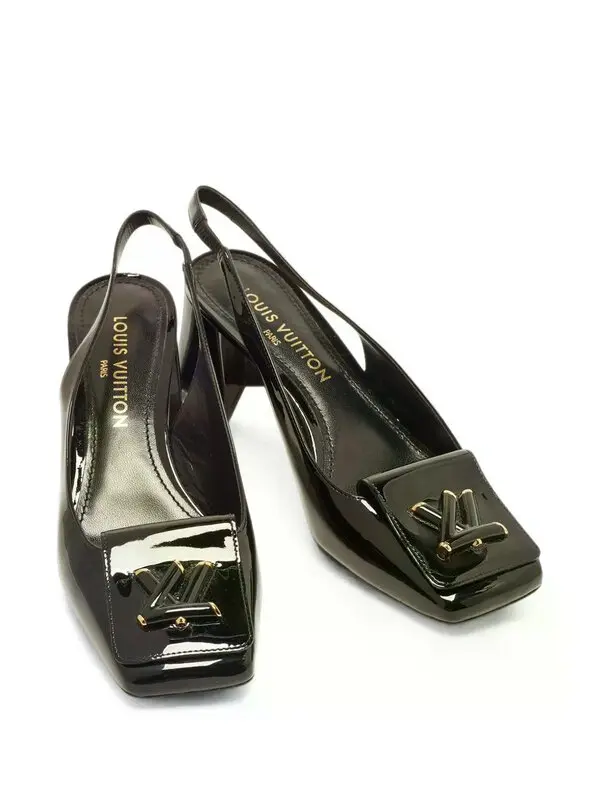 LOUIS VUITTON Shake Patent Leather Pumps