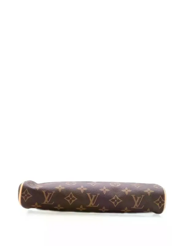 LOUIS VUITTON Monogram Canvas Eva Clutch Bag - Brown