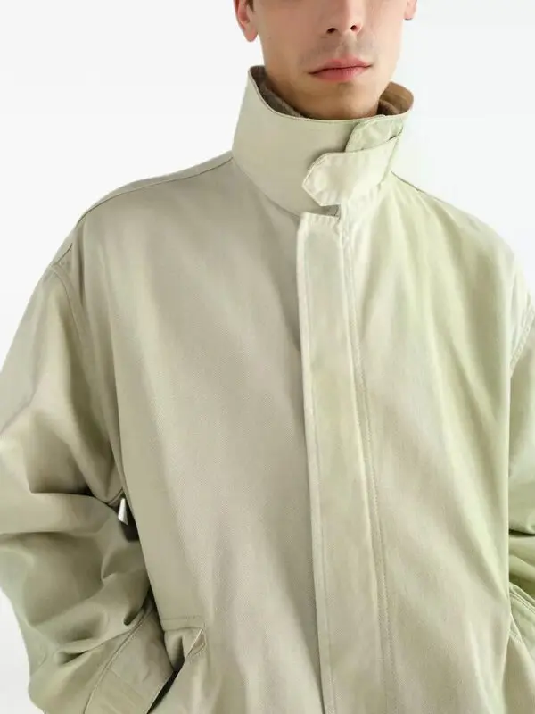 LEMAIRE Military Parka In Heavy Cotton Satin