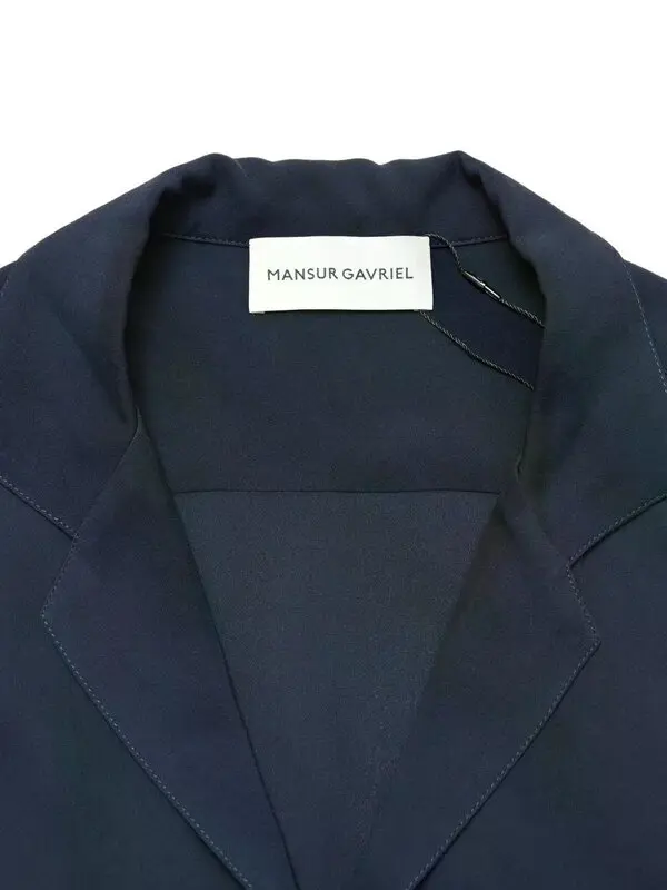 MANSUR GAVRIEL Silk Button-down Blouse