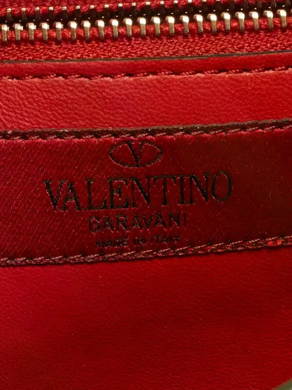 Valentino Garavani Rockstud Quilted Clutch Bag