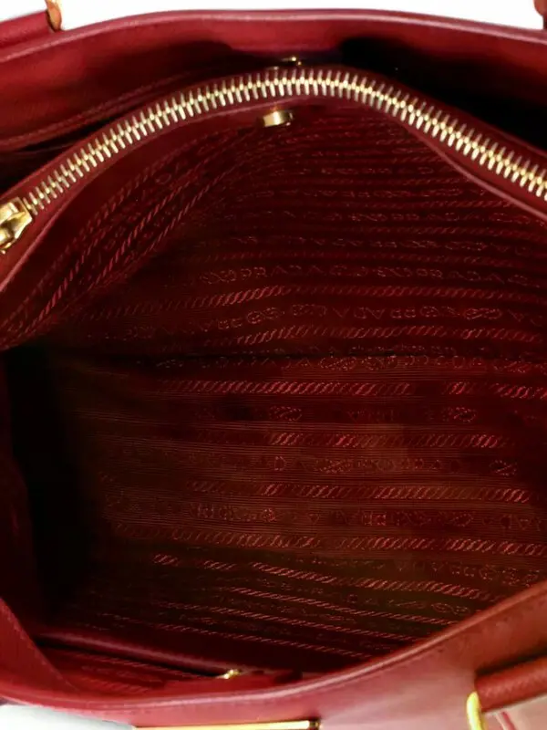 Prada Gardener's Saffiano Leather Medium Tote Bag