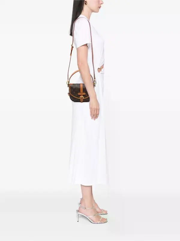 LOUIS VUITTON 2000-2026 Monogram Saumur Bb Satchel