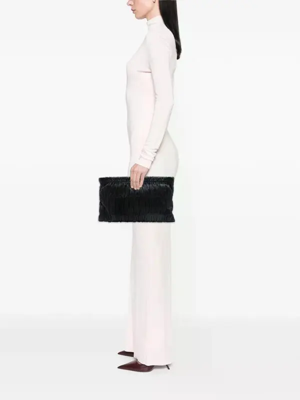 Prada 2010-2026 Nappa Gaufre Clutch Bag