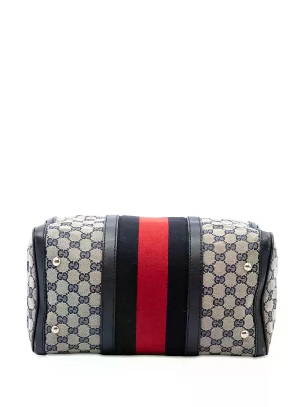 Gucci Gg Canvas Web Joy Boston Bag Satchel