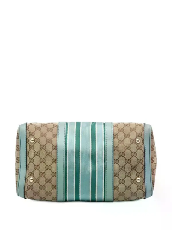Gucci Gg Canvas Web Joy Boston Bag Satchel