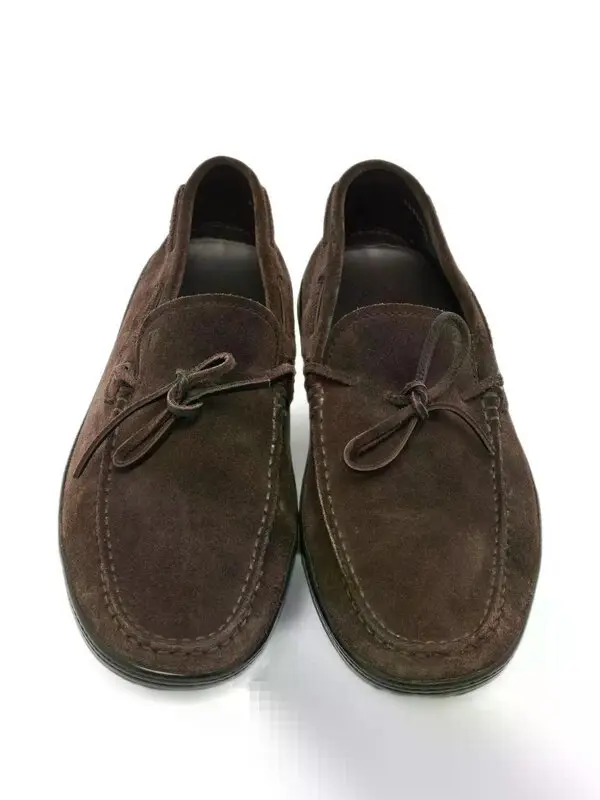 TOD'S Bow-detail Loafers