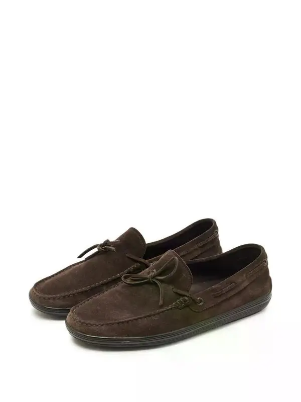 TOD'S Slip-on Loafers With Bow Detailing