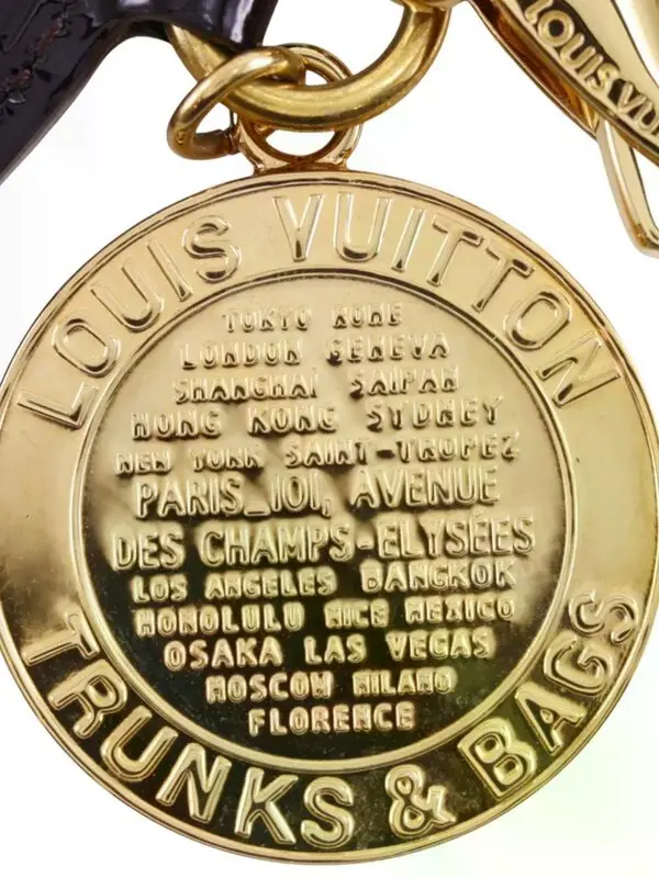 LOUIS VUITTON Vernis Trunks And Bags Keychain