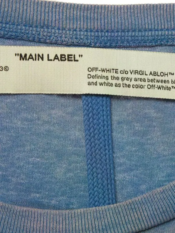 Off-White Graffiti Print T-shirt