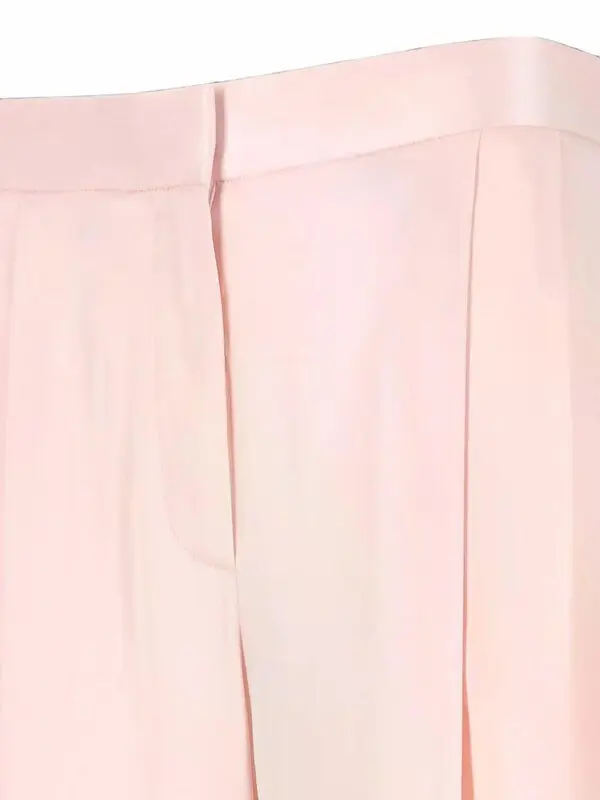 TOM FORD Double-pleat Silk-satin Trousers