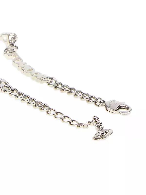 VIVIENNE WESTWOOD Millicent Logo Lettering Bracelet