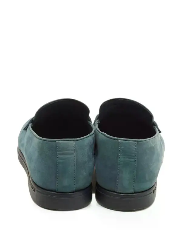 LOUIS VUITTON Estate Initials Suede Loafers