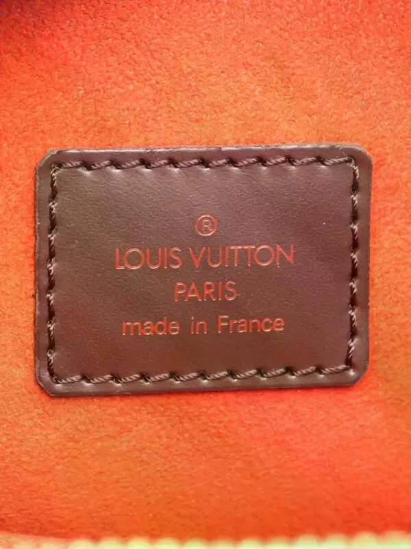 LOUIS VUITTON 2004 Damier Ebene Sarria Horizontal Handbag