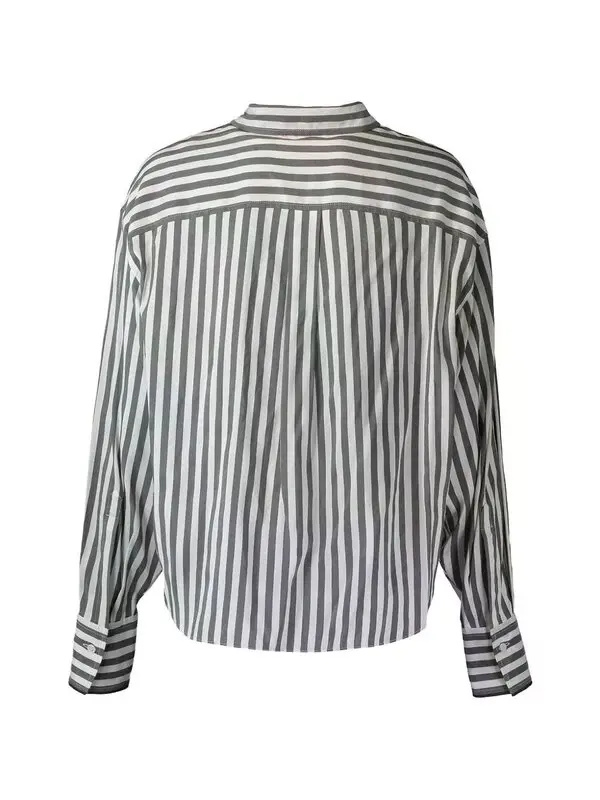 Brunello Cucinelli Wide-stripe Relaxed Shirt